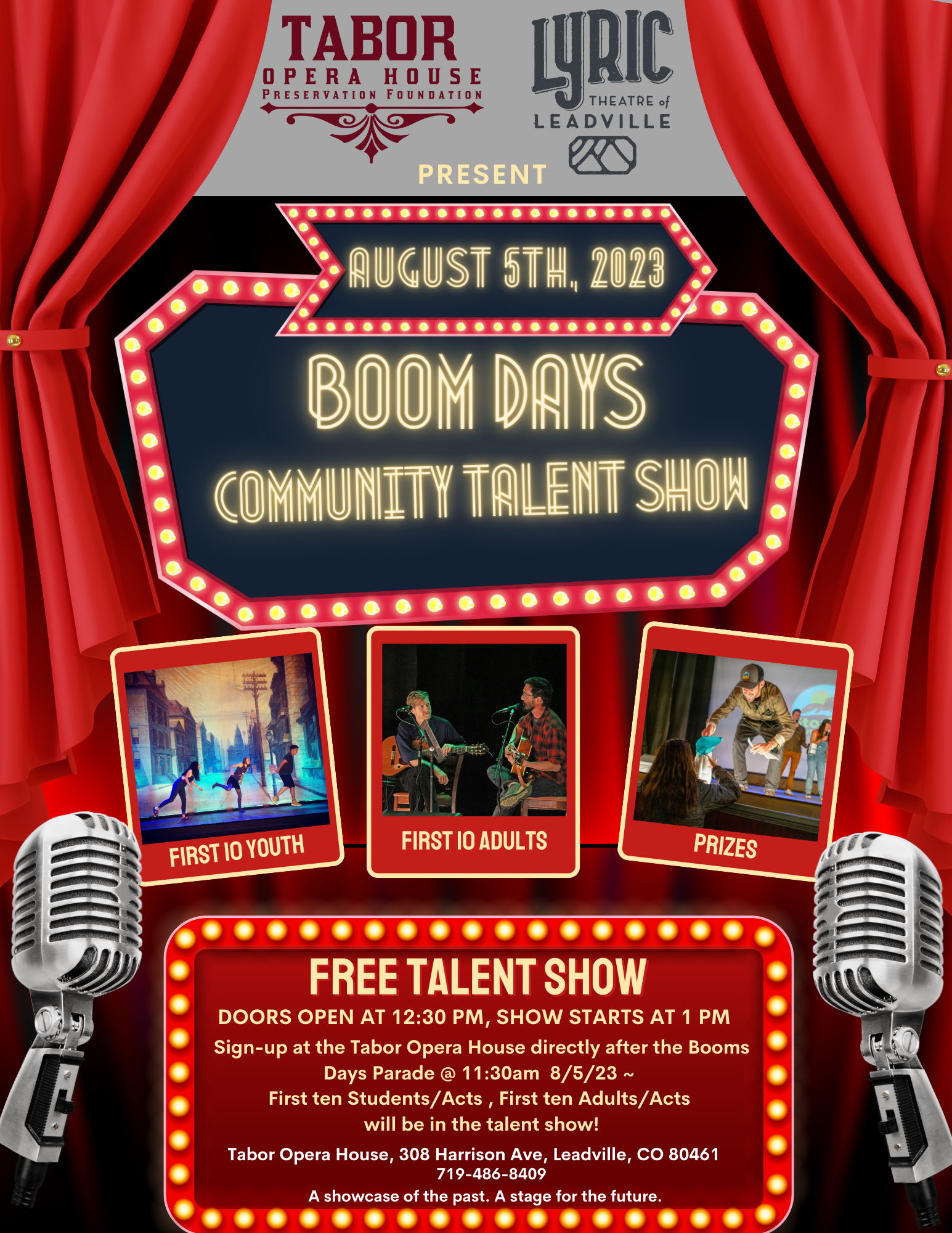 Events for April 2026 – Tabor Opera House